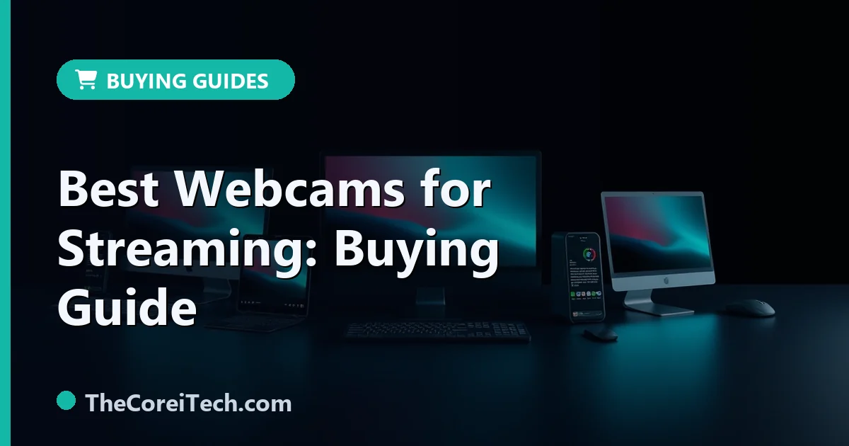 Best Webcams for Streaming: Buying Guide - TheCoreiTech
